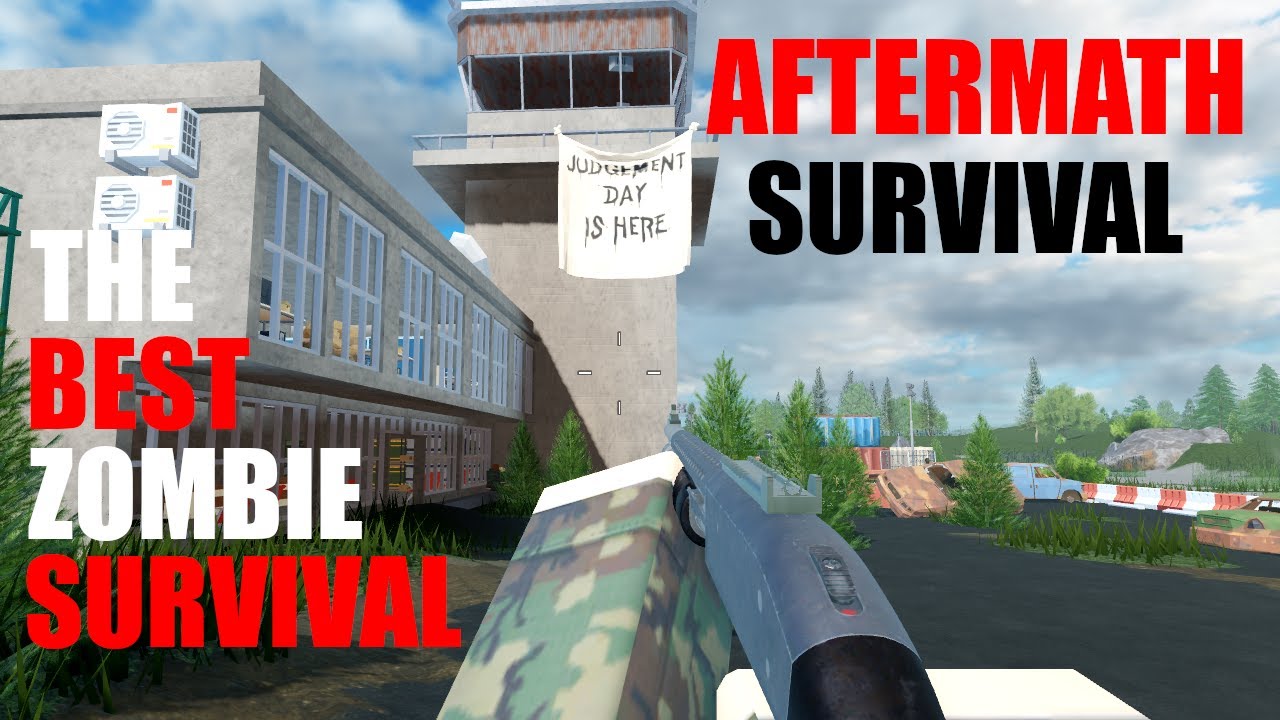 The Best Roblox Zombie Survival (Aftermath) - YouTube