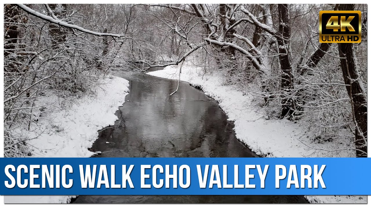 Relax and Enjoy the Scenic Walk Echo Valley Park (4K) - YouTube