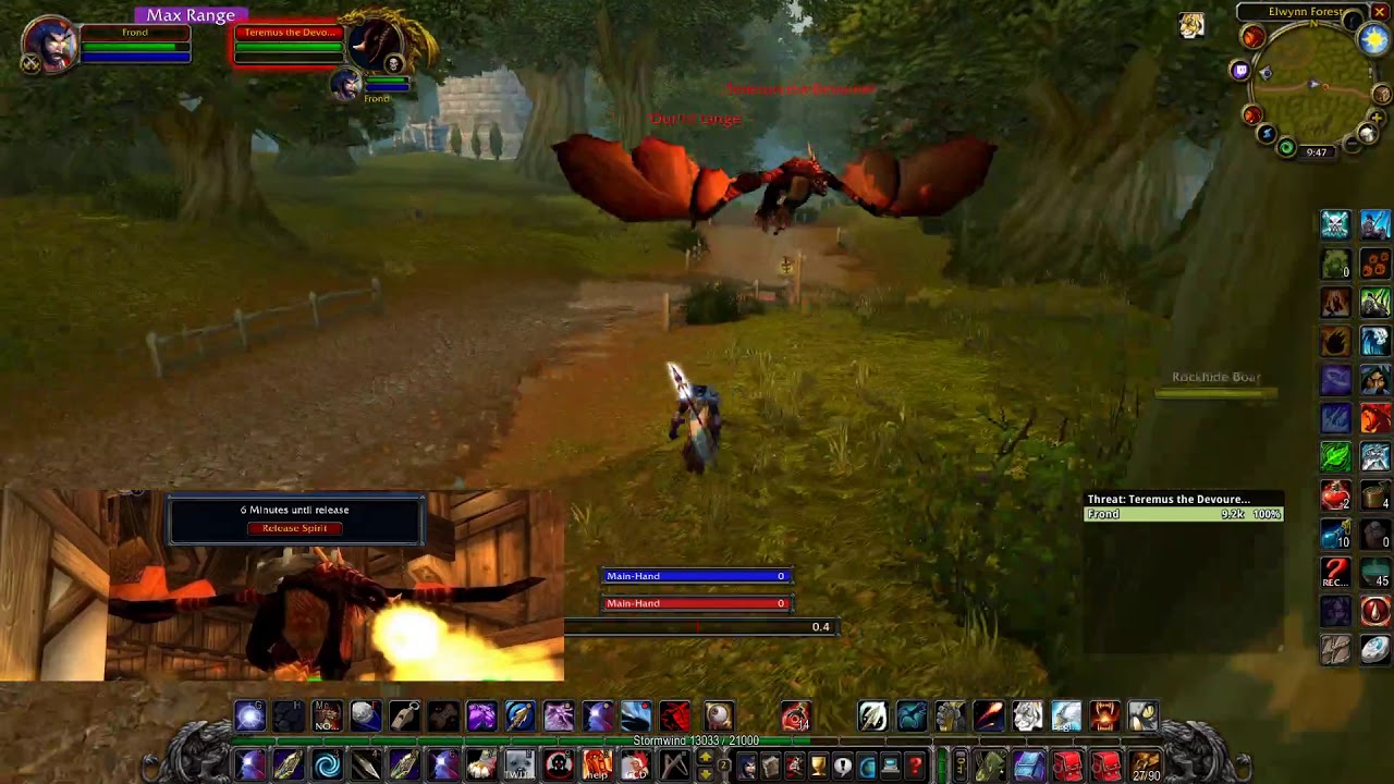 Frond Teremus kiting - WoW Classic - YouTube