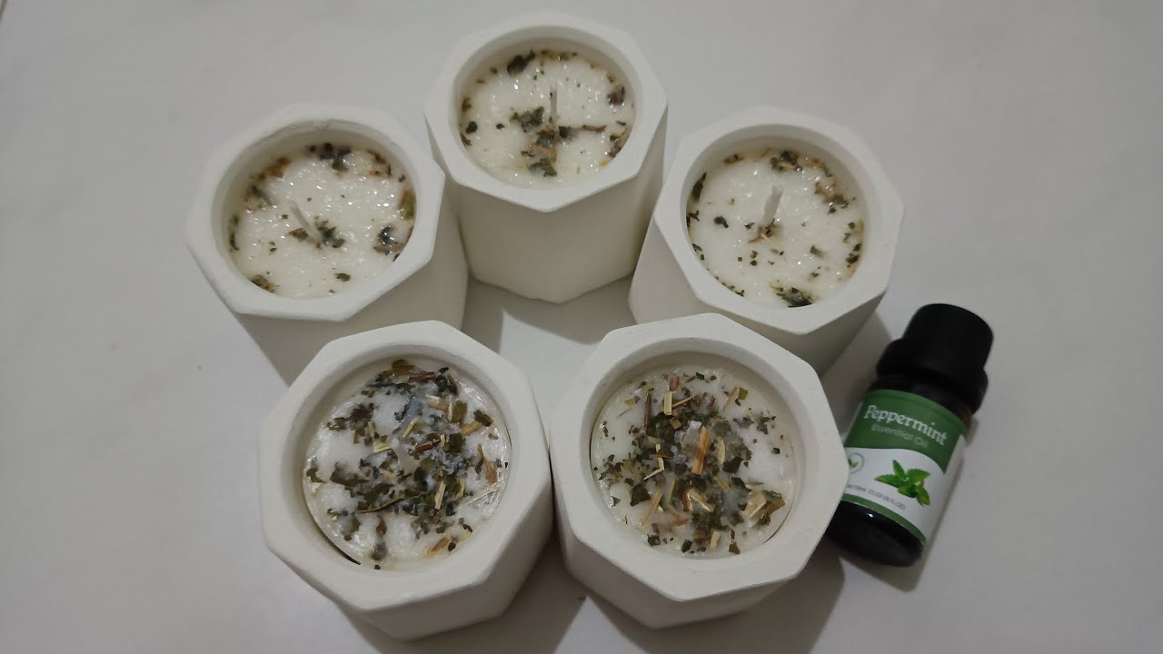 LIRODINT (Lilin Aromaterapi Ekstrak Essential Papermint / Daun Mint ...