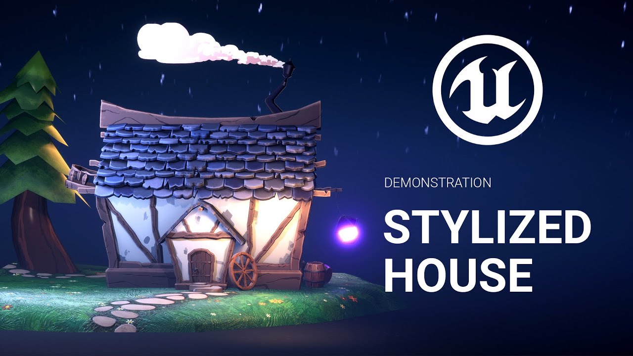 Unreal Engine | Stylized House | Unreal Engine 5 demonstration - YouTube