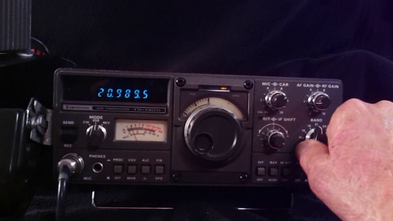 TS 130S RECEIVE MODE - YouTube