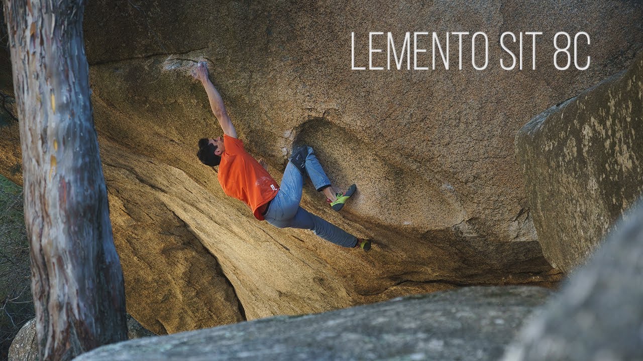 Lemento Sit 8C | La Pedriza | Jesús Muñoz (Chuchi) | Uncut Series #1 ...