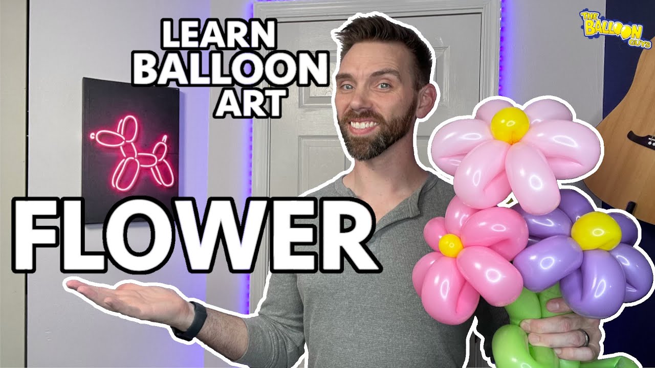 How to Make a Balloon Flower for Beginners! - YouTube