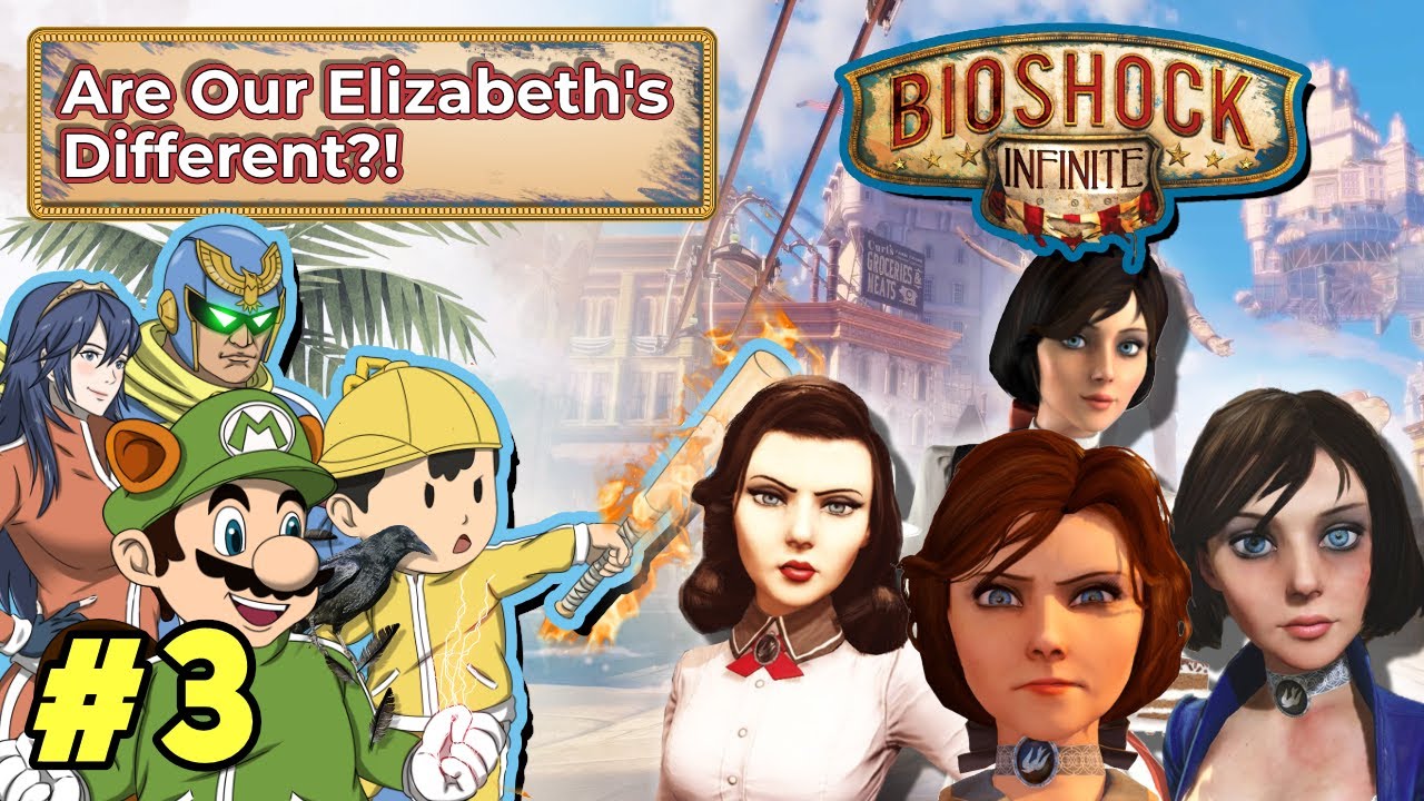 WHO WILL SAVE ELIZABETH FIRST?! Bioshock Infinite (Hard Mode ...