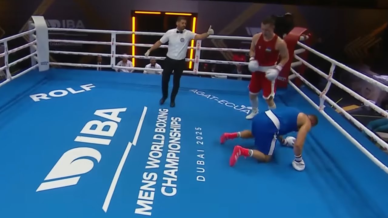 +92kg MAKHANOV Arman 🇺🇿 vs Thompson Christopher Andrew IBA-PRO-2 | IBA ...