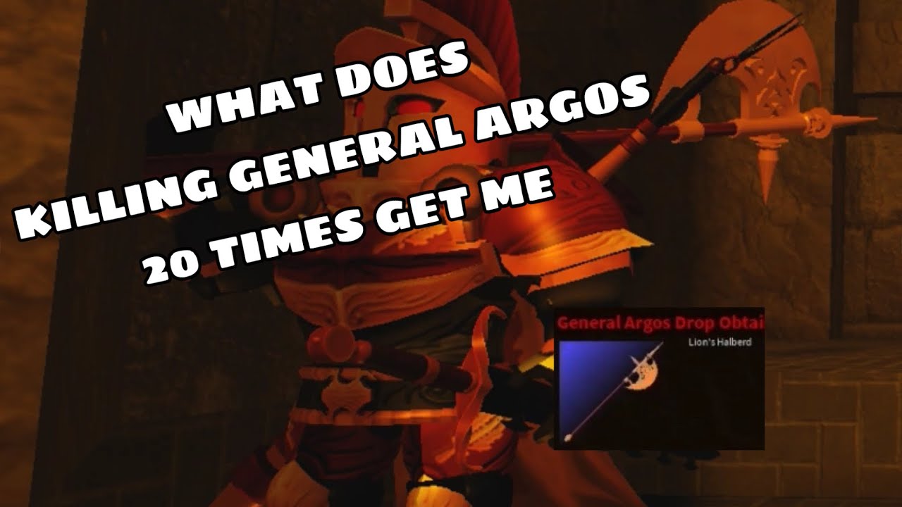 Arcane Odyssey | What Does Killing General Argos 20 TIMES Get Me - YouTube