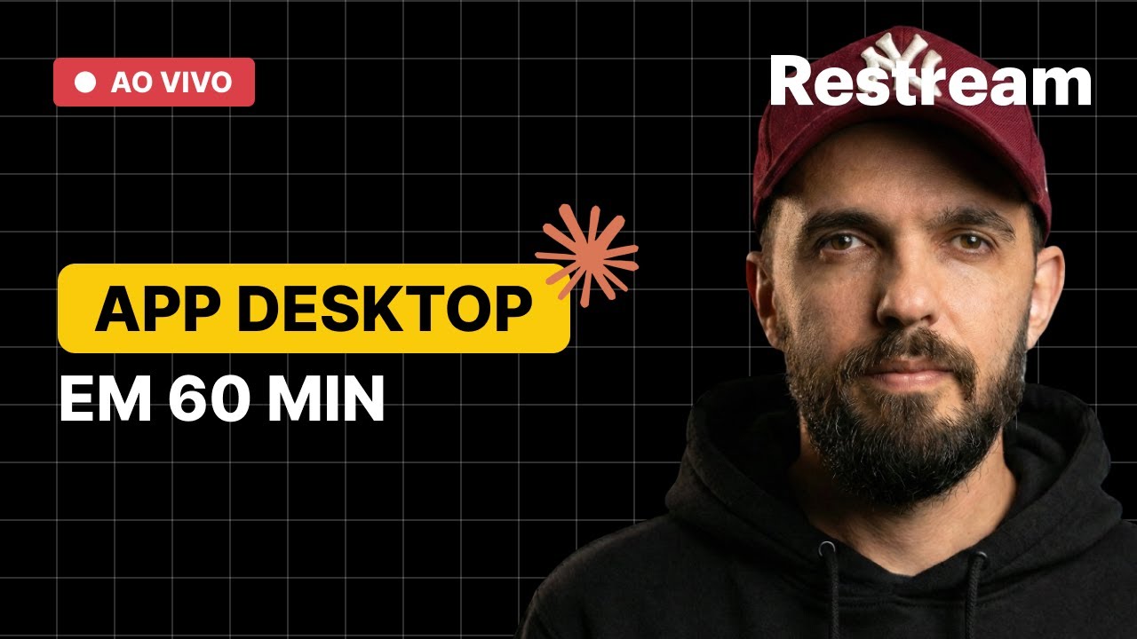 SPEEDRUN: App Desktop em 60 Minutos (do zero) | 🔴 Live Coding - YouTube