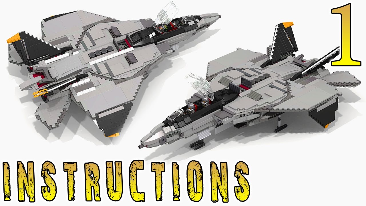 INSTRUCTIONS: Lego F-14E "EvilCat" (Part 1) - YouTube