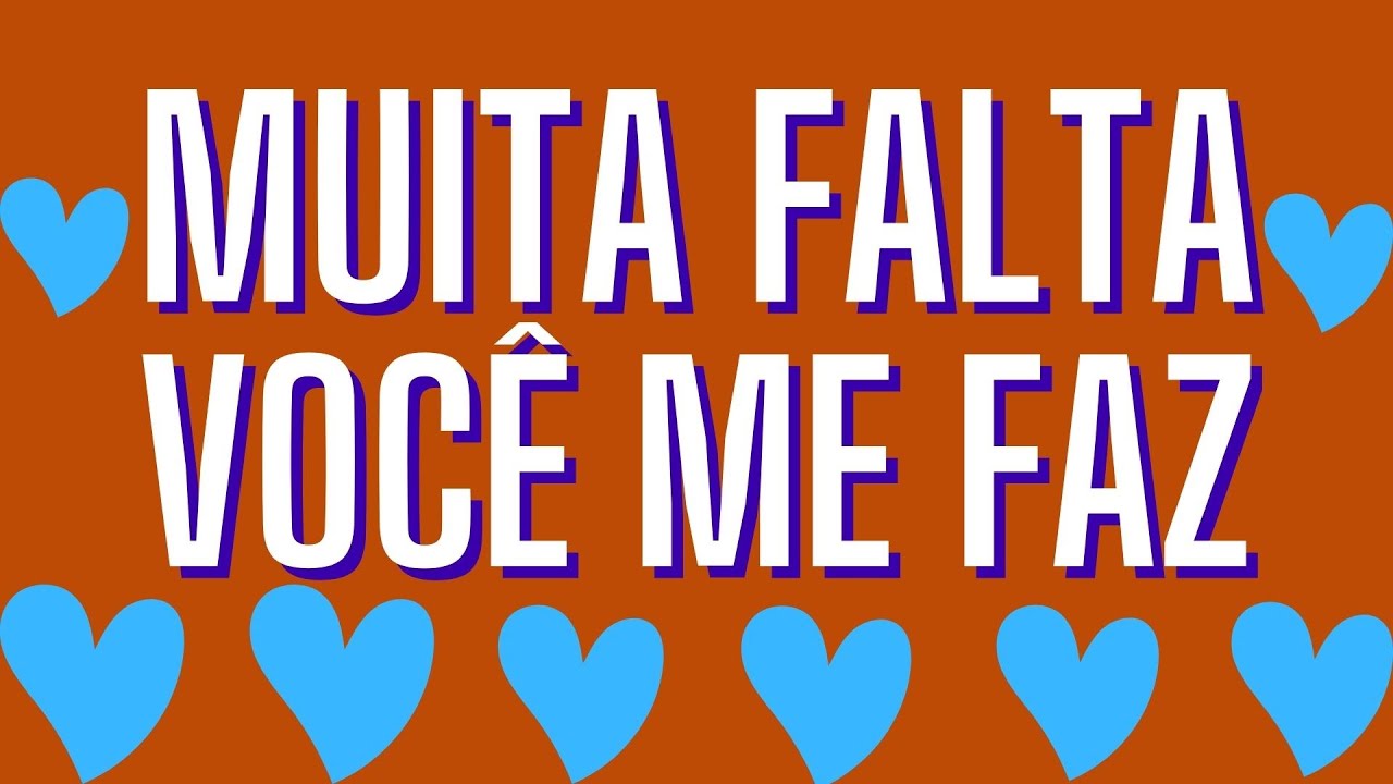️ MUITA FALTA VOCÊ ME FAZ [Veja agora essa belíssima mensagem de frases ...