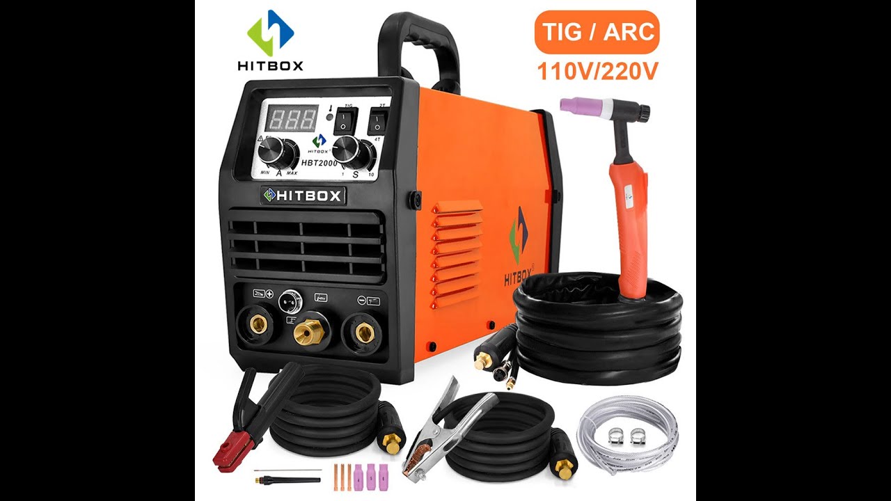 HITBOX Tig Welding Machine HBT2000 - YouTube