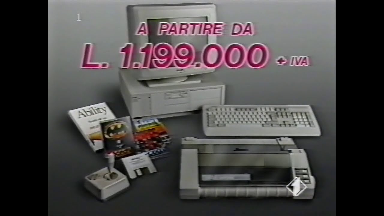 Spot _ Amstrad PC 3086 (1990) - YouTube