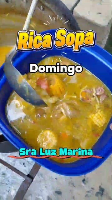 ¡Los domingos no son para cocinar, son para degustar una rica sopa a la ...