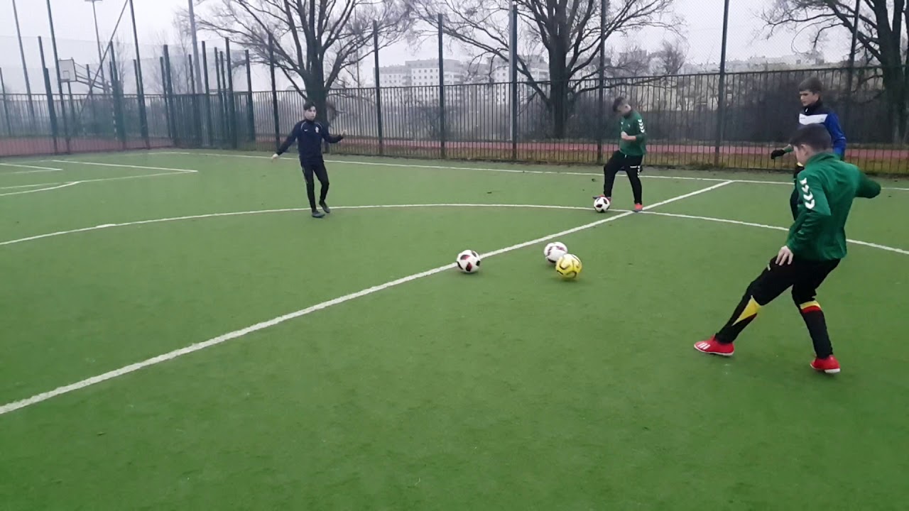 Technique drill & diagonal passing - YouTube