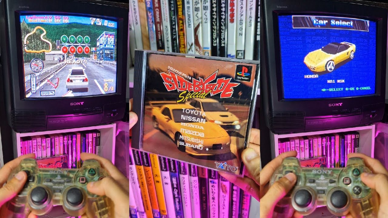 Side by Side Special on PS1 !! One of the Best Arcade Style Racing Game ...