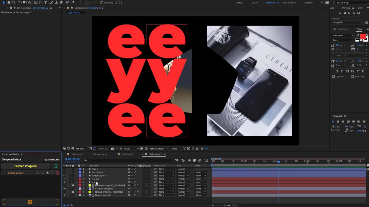 Compound Matte Tutorial - YouTube