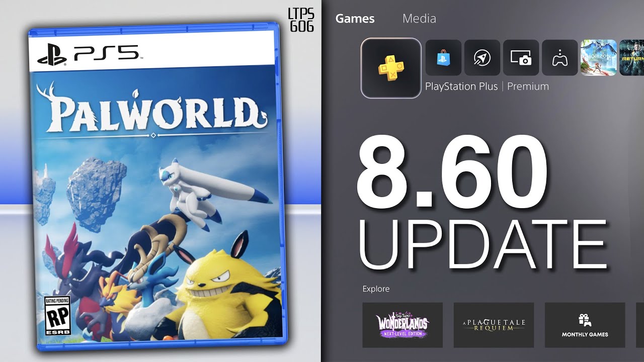 Sony wants Palworld on PS5. New PS5 Update Adds Features & Blocks ...