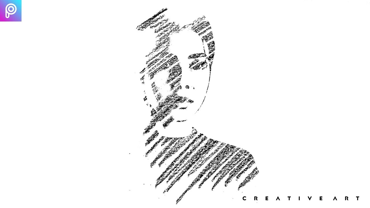 Crayon Sketch | PicsArt | - YouTube