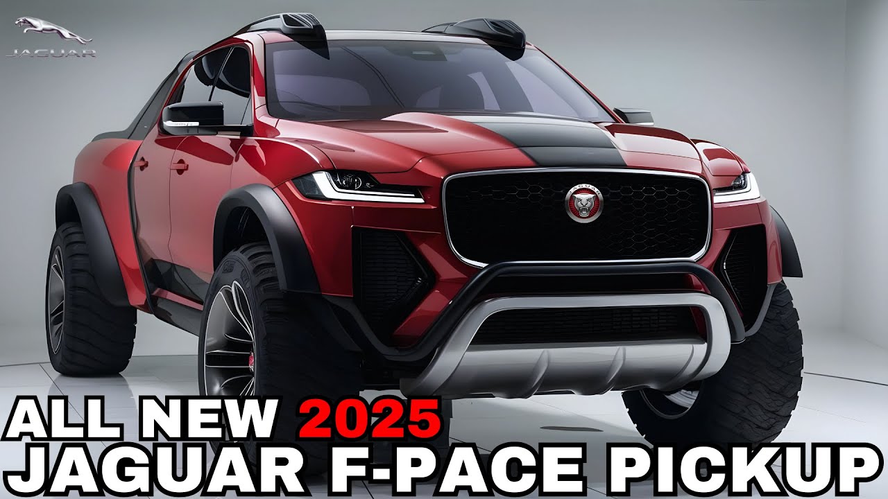 2025 Jaguar F-Pace Pickup Unveiled - THE MOST POWERFUL Pickup! - YouTube