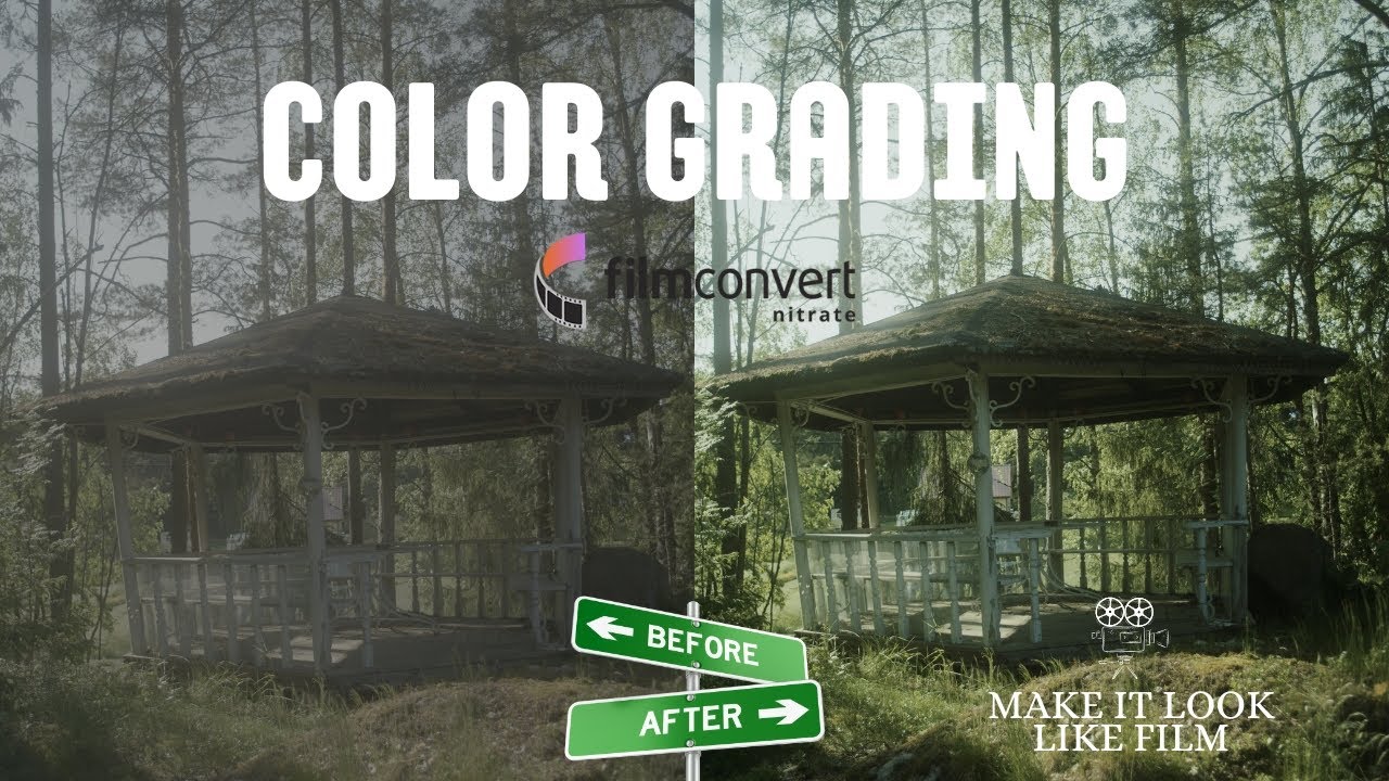Color Grading in Premiere Pro using Filmconvert Nitrate - YouTube