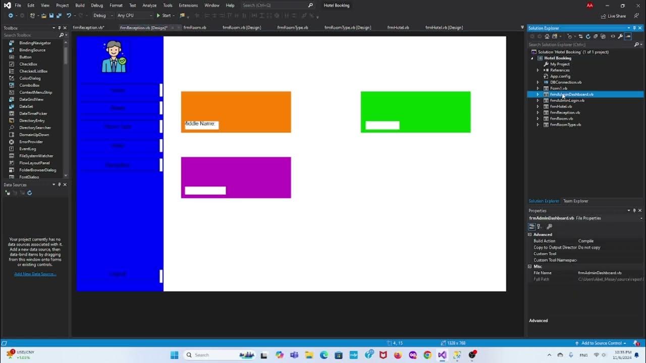Hotel Management System Project Using Visual Basic Net And Microsoft Sqlserver Part 5 Youtube 6861