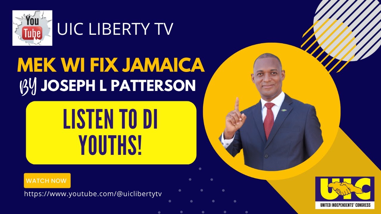 LISTEN TO DI YOUTHS! by Joseph Patterson - YouTube