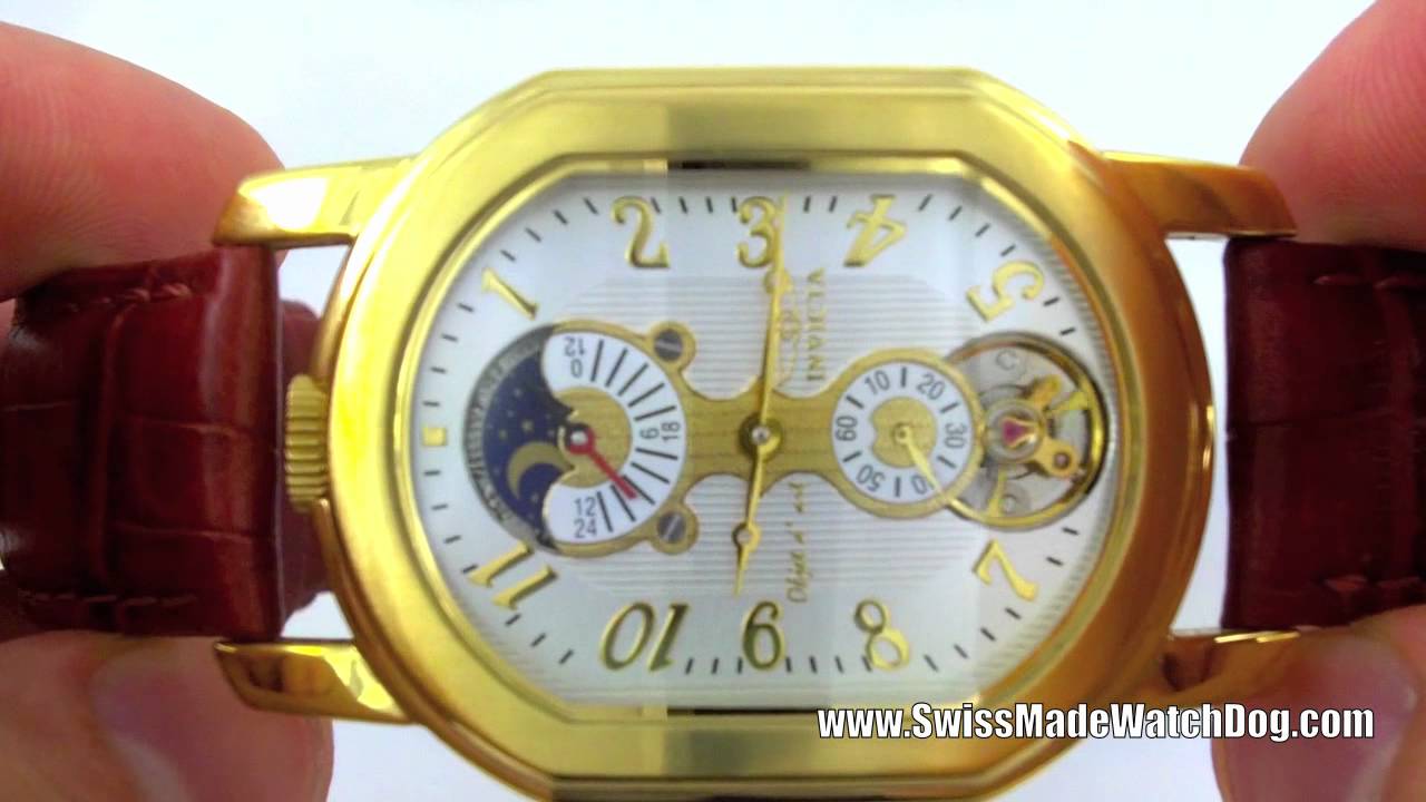 Invicta Watches Men's 2039 Vintage Objet D' Art Mechanical Moon Phase ...