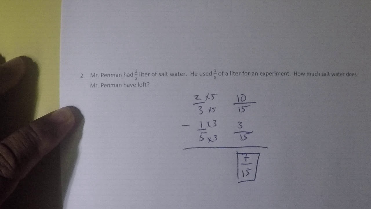 Answer Key June 17 Math - YouTube