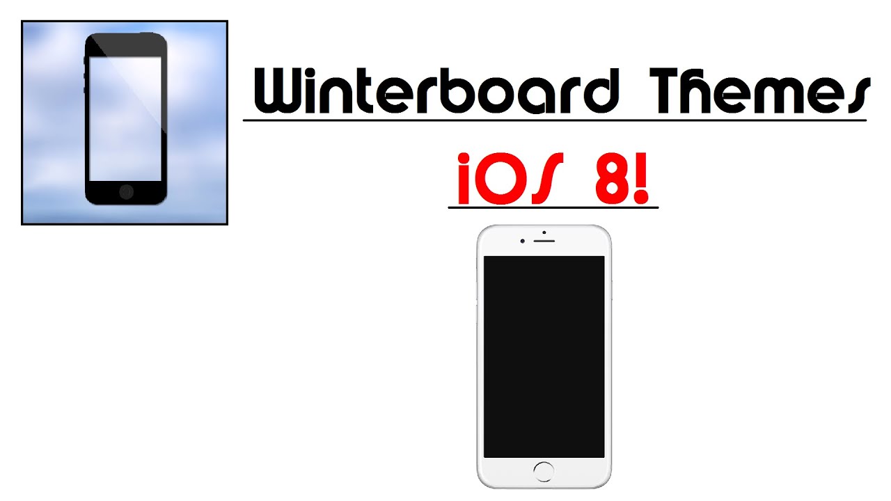 Top 5 iOS 8.1 (8.0.x) Winterboard Themes #1 - YouTube