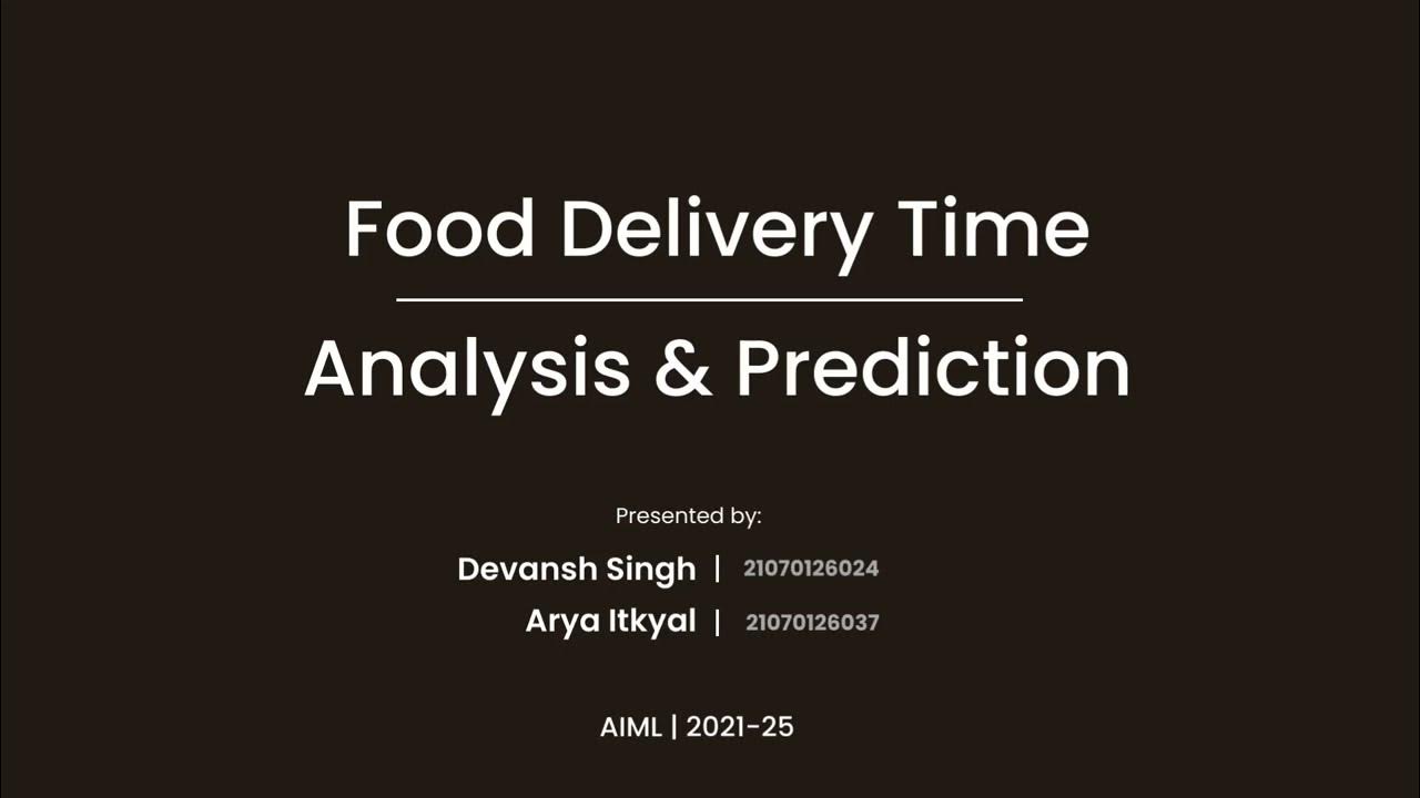 Food Delivery Time Analysis And Prediction Data Preprocessing food-delivery-time-analysis-and-prediction-data-preprocessing