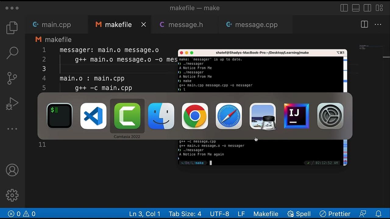 Mastba Build: E2 Makefiles Pt 1: Targets & Prerequisites بالعربي - YouTube