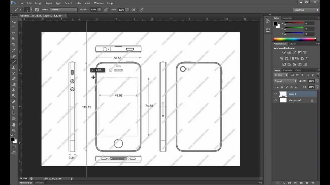 Tutorial: Modeling, Texturing, Shading and Rendering the iPhone in Maya, Part 1-2 - YouTube