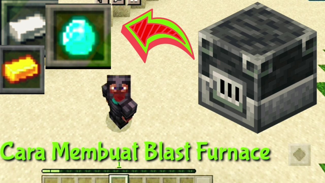 Cara Membuat Blast Furnace Di Minecraft || AA - YouTube