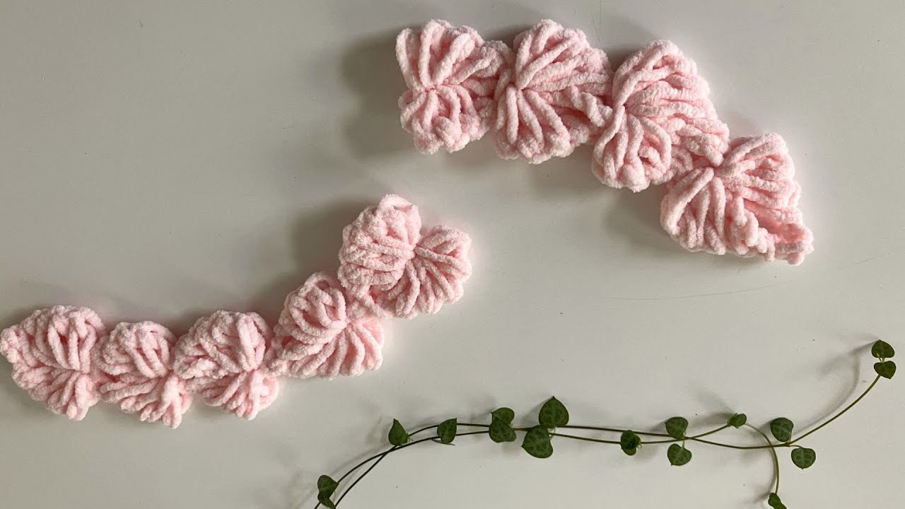 Crochet Heart Chain: Easy and Adorable DIY Project - YouTube