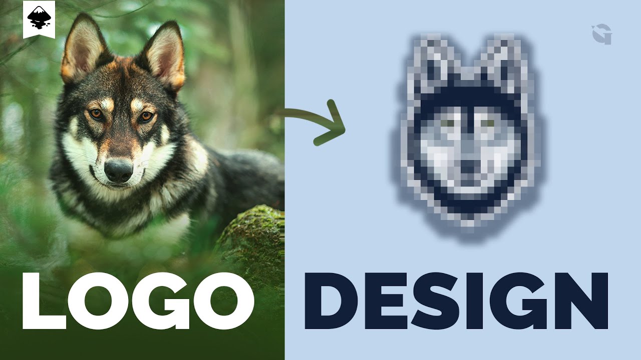 Inkscape | Inkscape Logo Design | Wolf logo - YouTube