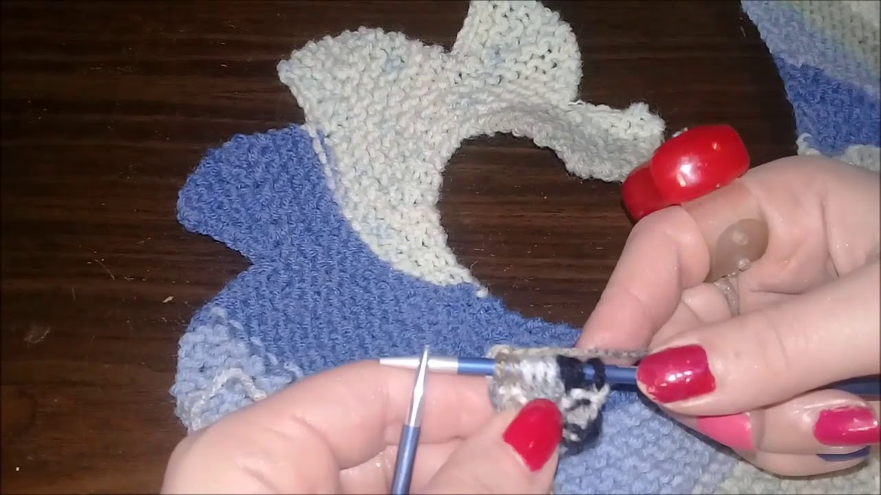 Queue de dragon écharpe au tricot - YouTube