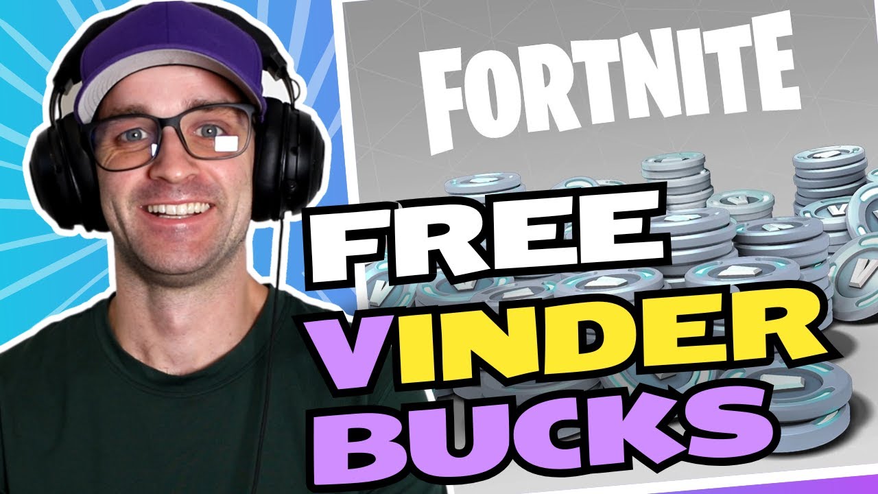 How to get Fortnite Vinder Bucks (VBucks) Gift Card Codes Completely ...