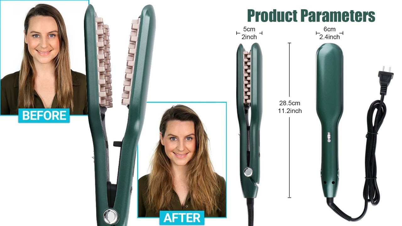 Fast Volumizing Hair Curler Lattice Hair Fluffing Iron Temperature ...