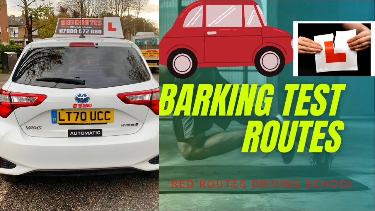 Barking practical Driving Test Route|| Real Driving route from barking ...