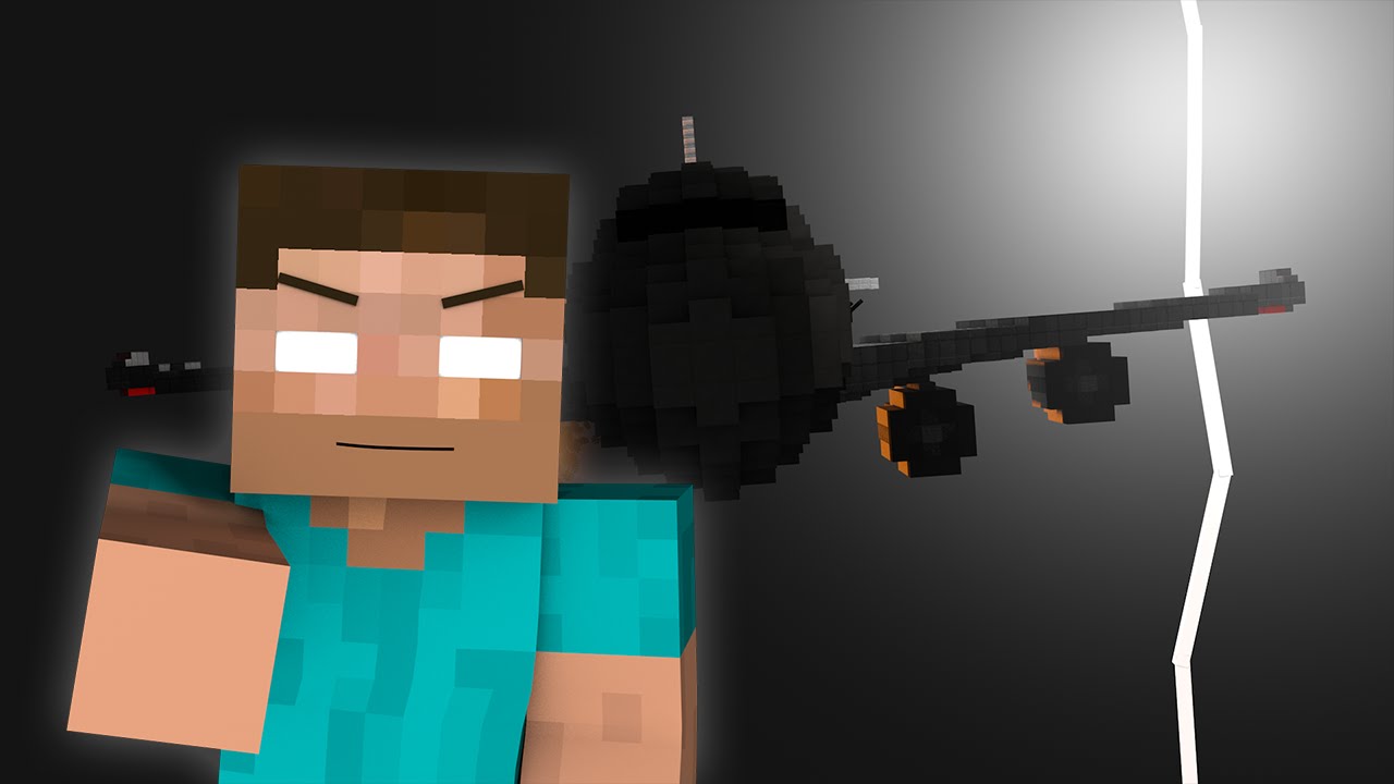 HEROBRINE PLANE ATTACK! [Minecraft Animation] - YouTube