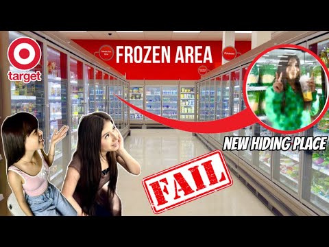 My sisters and I tried staying over at Target!! PART 2 | eslis