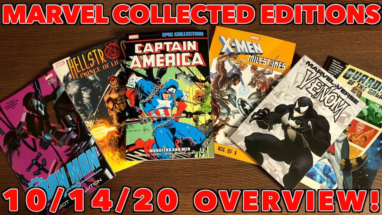 New Marvel Books 10/14/20 Overview! - YouTube