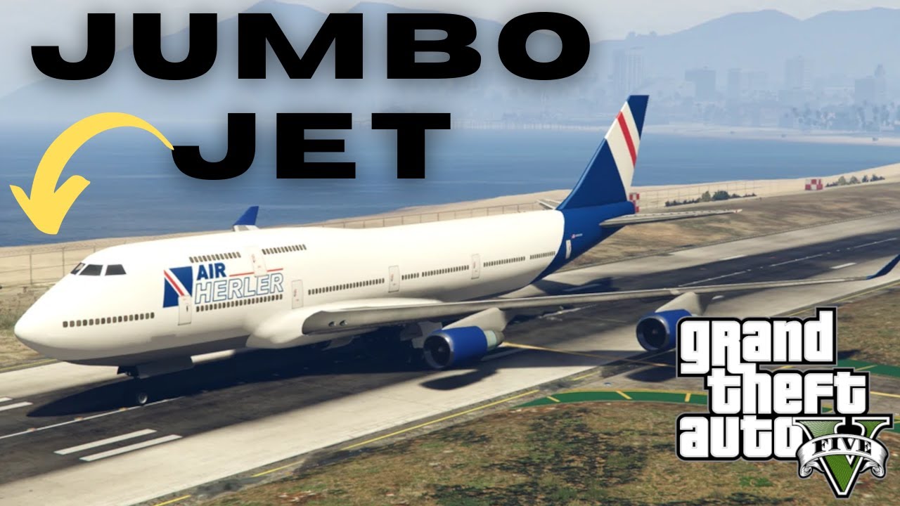 HOW TO FIND AND FLY A JUMBO JET!! GTA 5 - YouTube