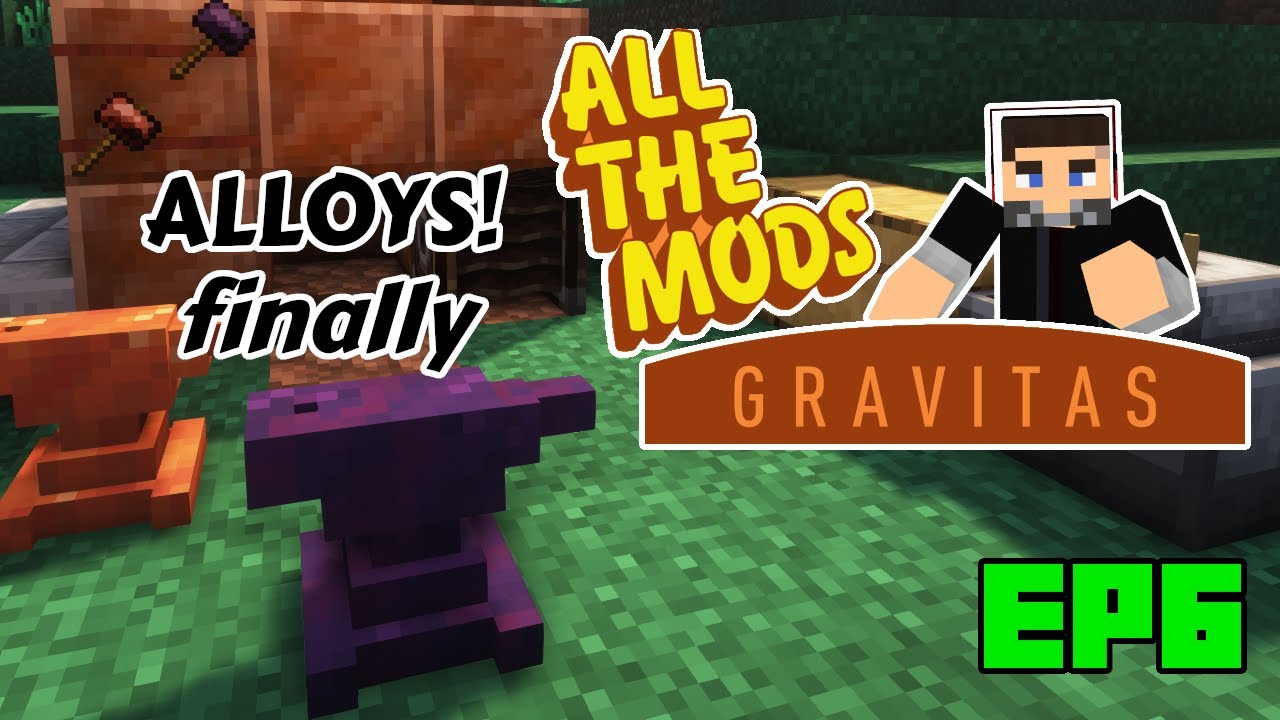 ATM Gravitas HOW make Bronze ALLOYS! | Minecraft 1.18.2 | EP 6 - YouTube