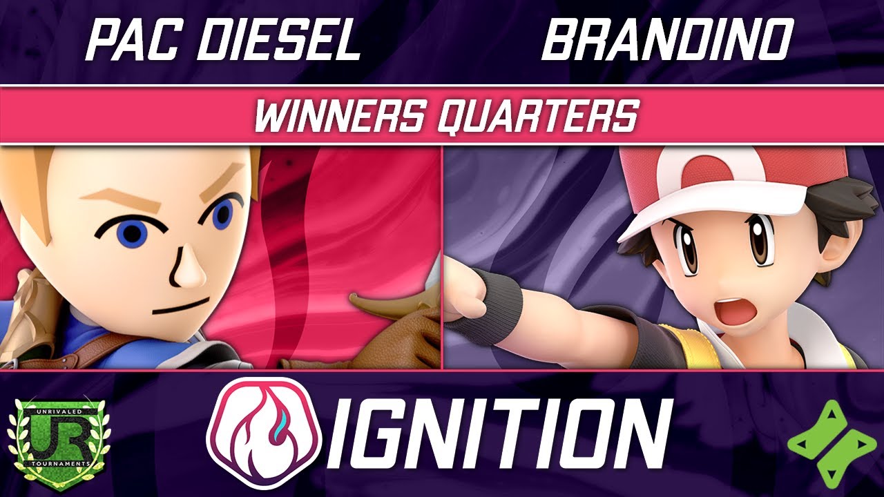 PAC DIESEL (Mii Swordfighter) vs Brandino (Pokemon Trainer) - Ignition ...
