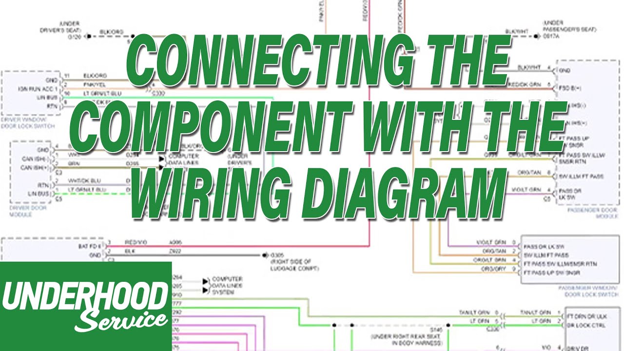 Connecting The Component With The Wiring Diagram - YouTube