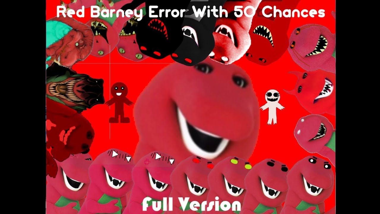 Red Barney Error 1.5/RBEW50C (Full Version) - YouTube