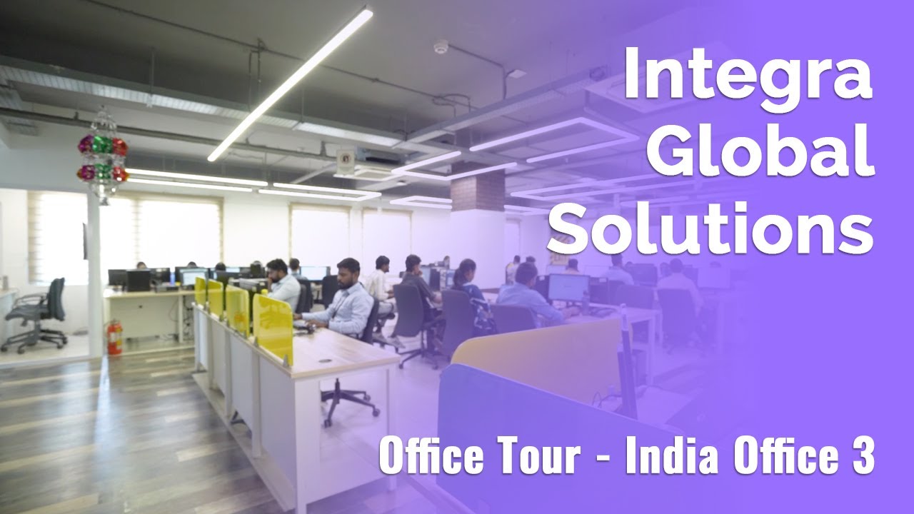 Integra Global Solutions Office Tour - India Office 3 - YouTube