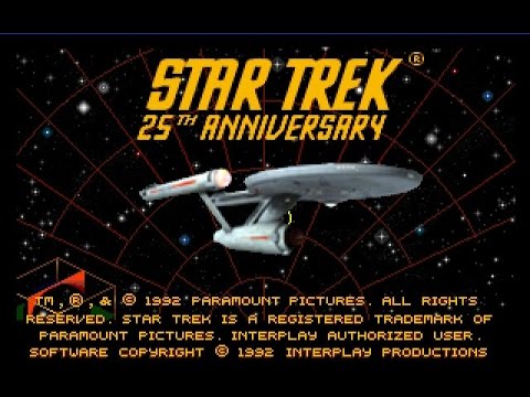 Star Trek 25th Anniversary (PC/DOS) 1992, Interplay Entertainment - YouTube