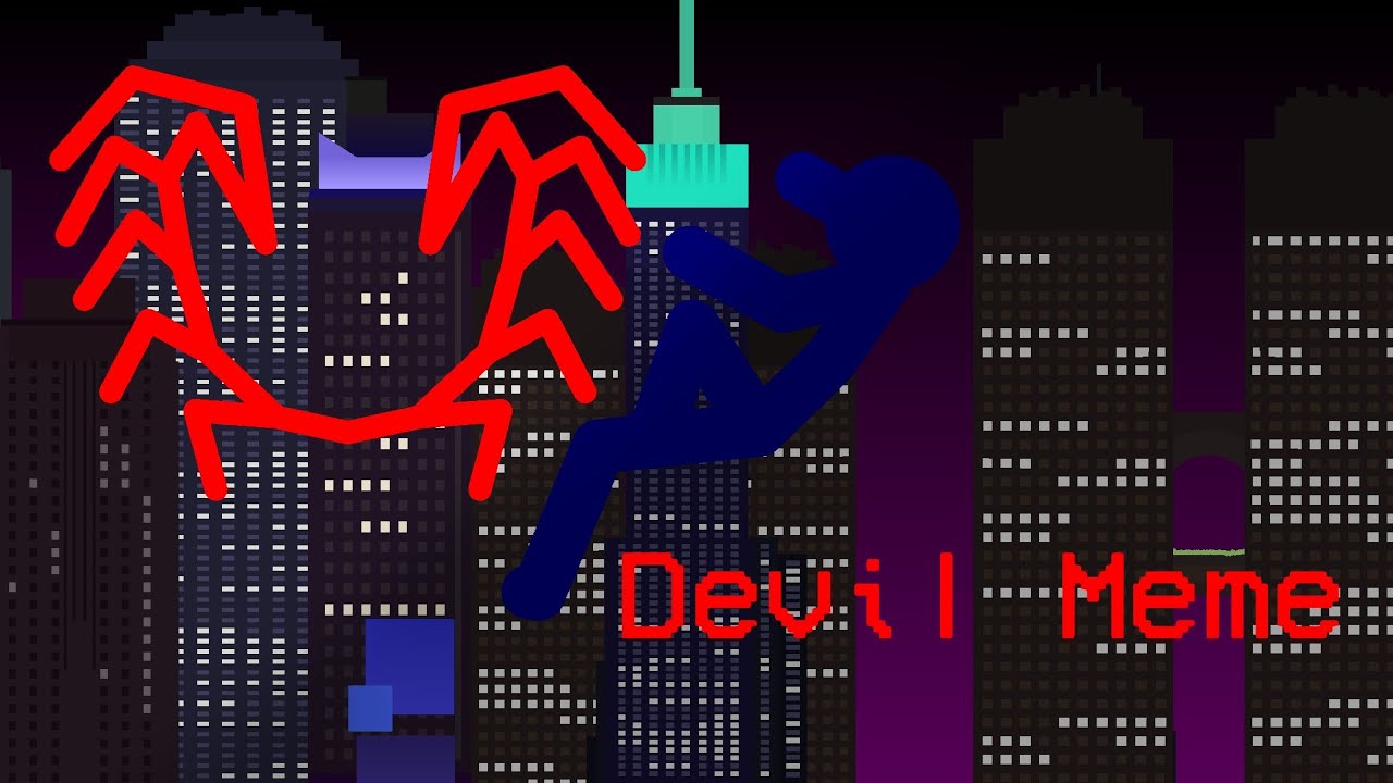 Devil Meme // Stick nodes animation - YouTube